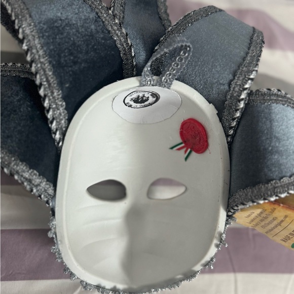 Accessories | Elegant Silver And Black Jester Mask | Poshmark